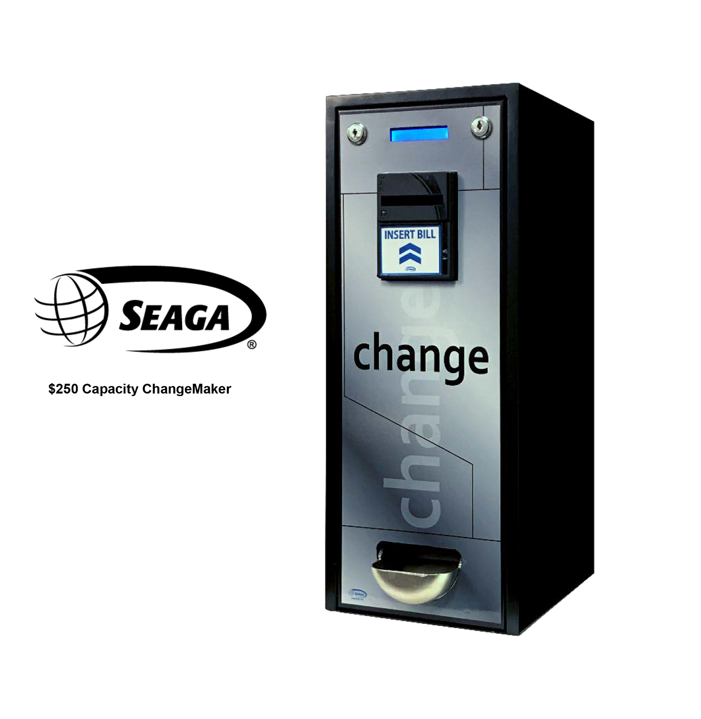 CM150 Bill Changer | Seaga Manufacturing Inc