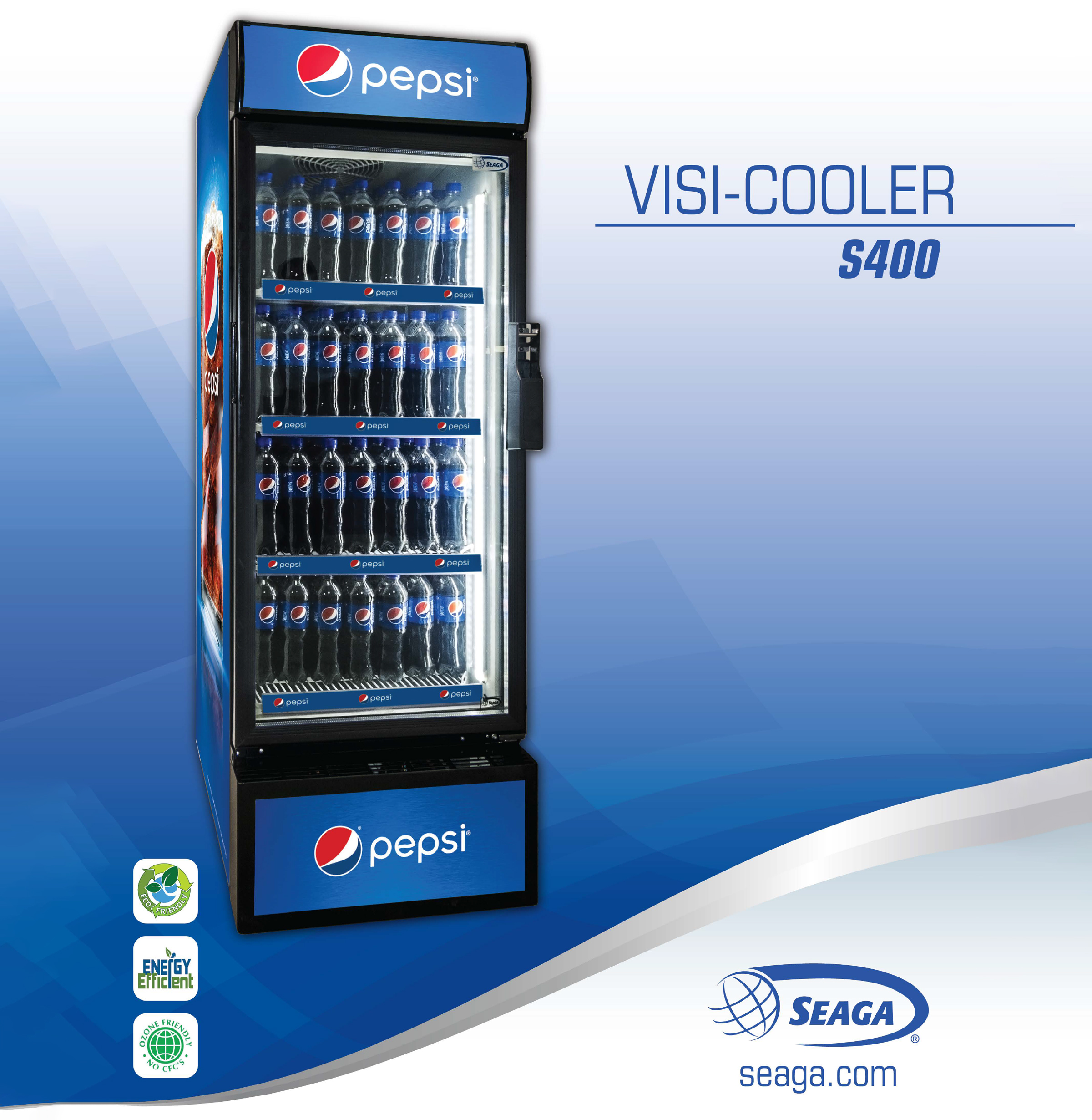 S400 Visi Cooler | Seaga Manufacturing Inc