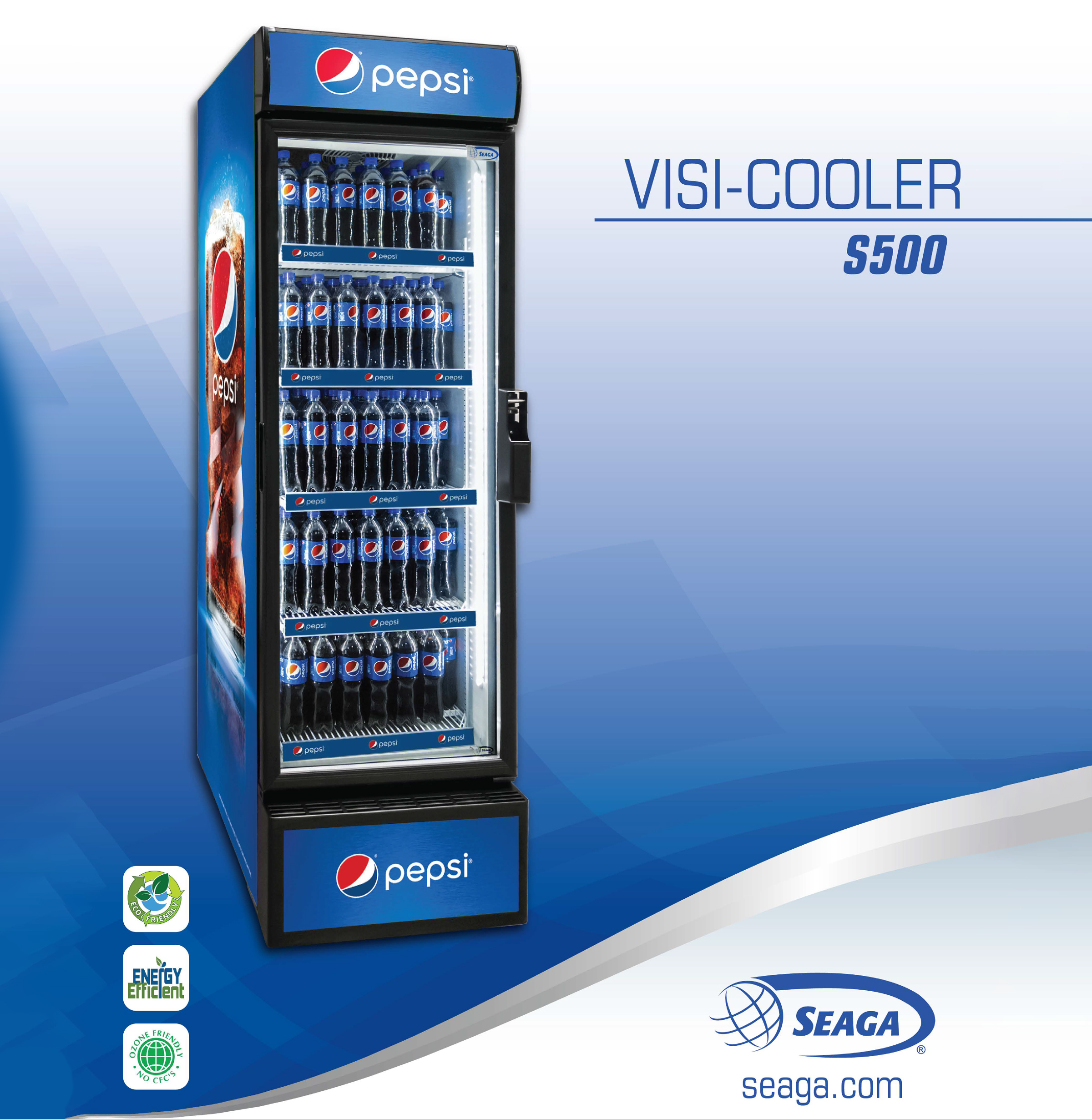 S500 Visi Cooler | Seaga Manufacturing Inc